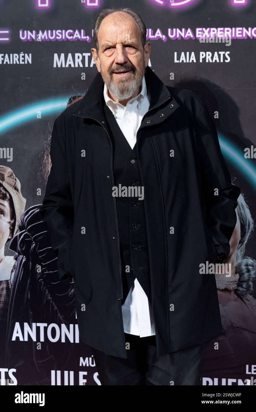 Joseph Maria Pou attends 'Gipsy. The Musical' Photocall at theatre ...