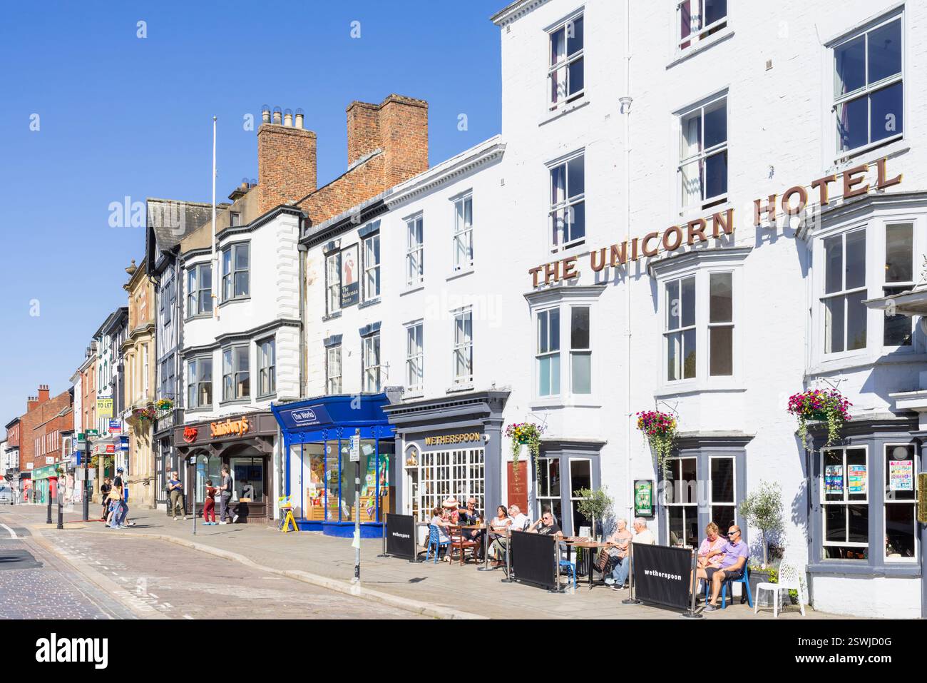 Ripon North Yorkshire J D Wetherspoon The Unicorn Hotel Market Place ...