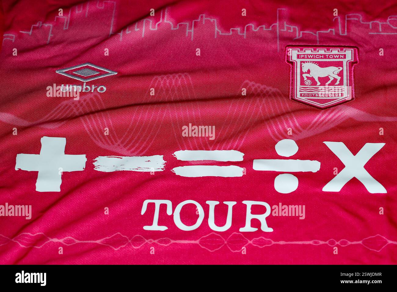 Ipswich Town today revealed their 3rd Kit designed by Ed Sheeran ...