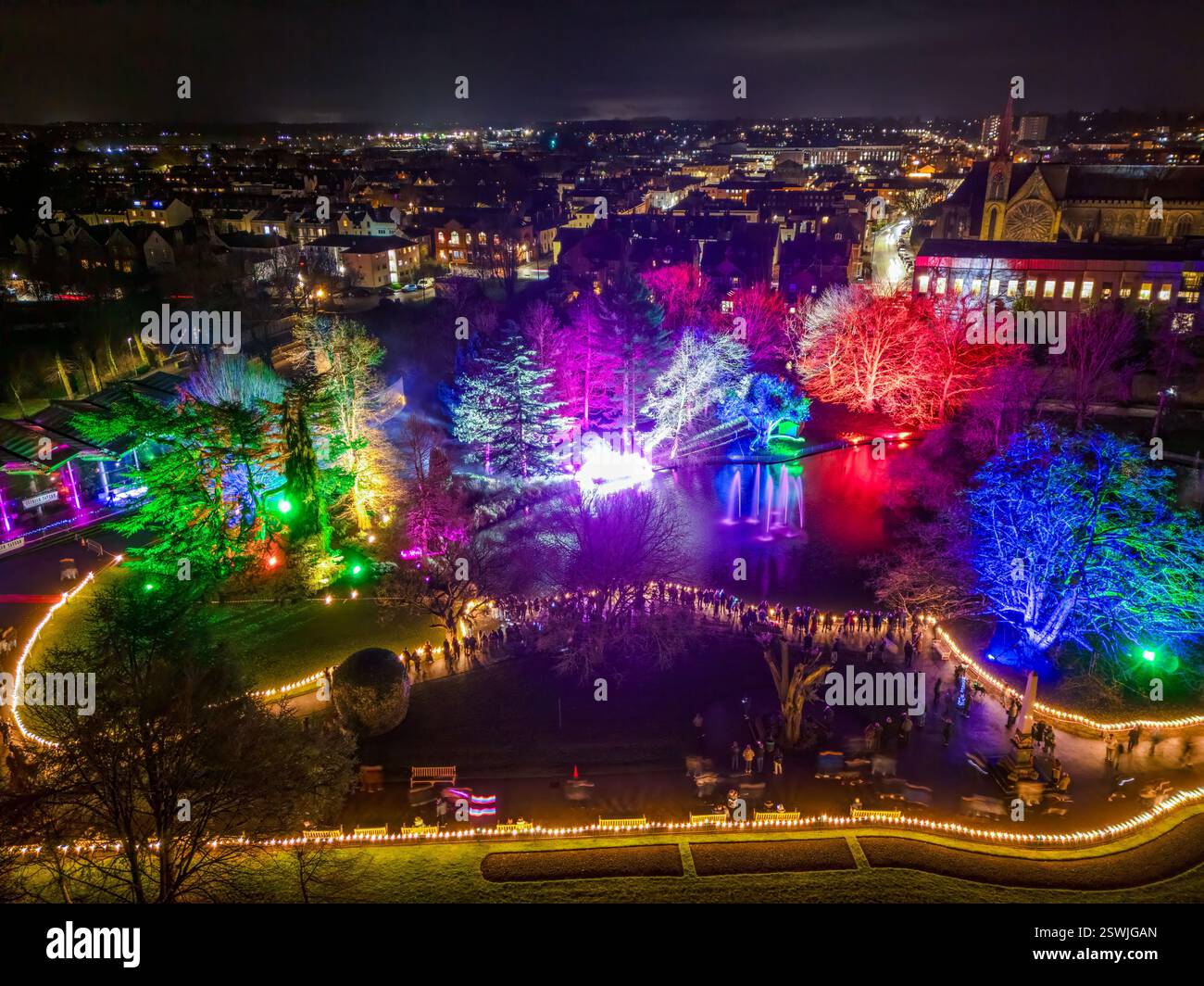 Lights of Leamington 2025 Stock Photo - Alamy