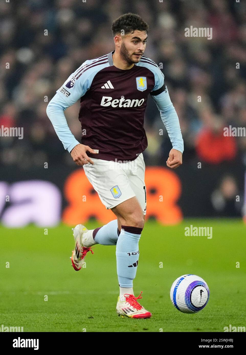 Aston Villa's Andres Garcia during the Premier League match at Villa ...