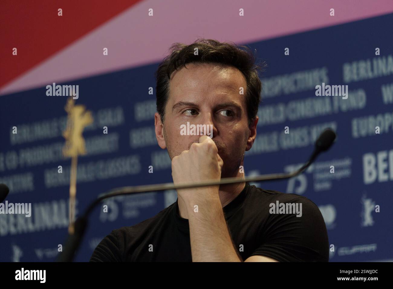 Irish actor Andrew Scott, US actress Margaret Qualley, US actor Ethan ...