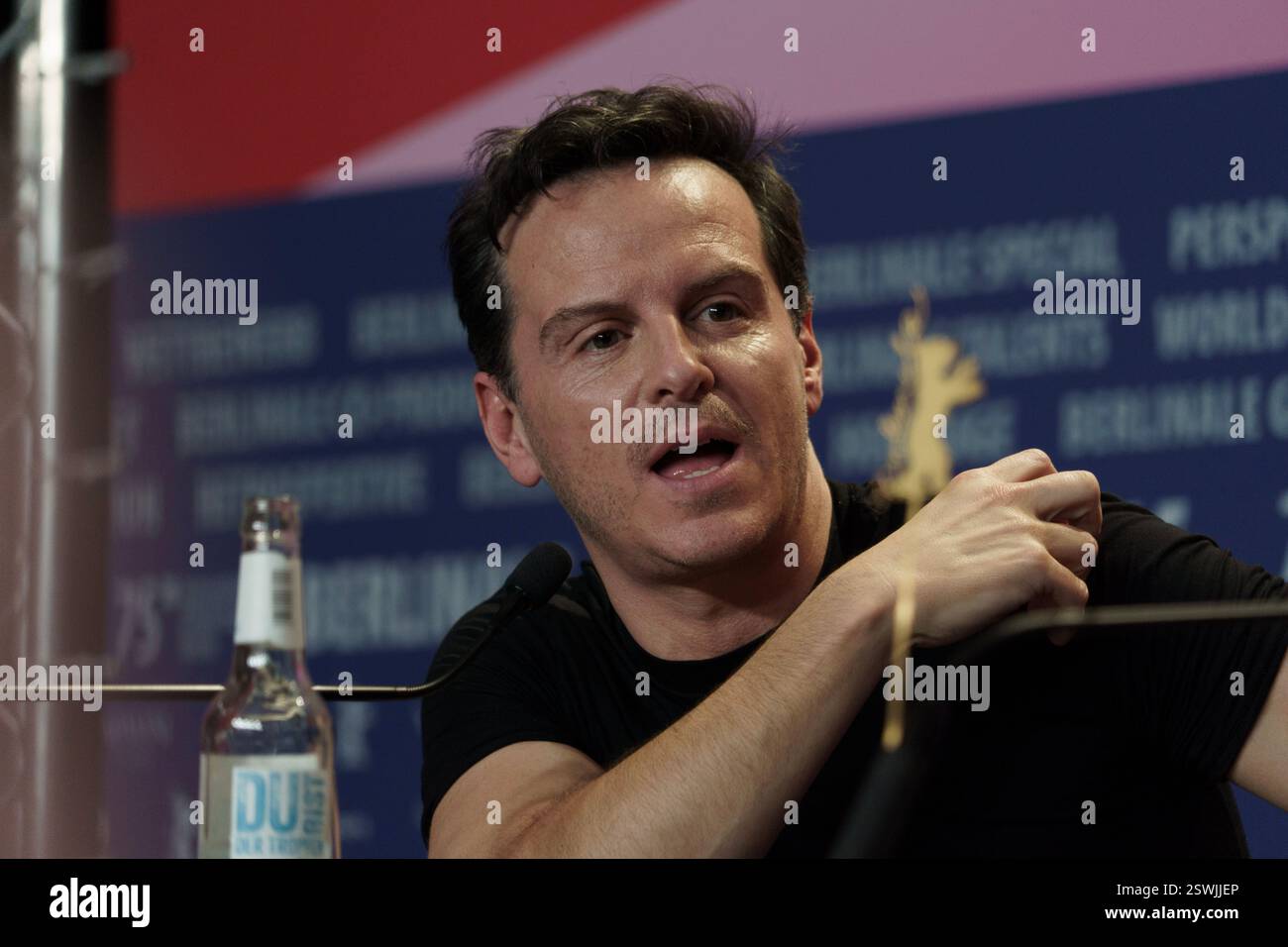 Irish actor Andrew Scott, US actress Margaret Qualley, US actor Ethan ...