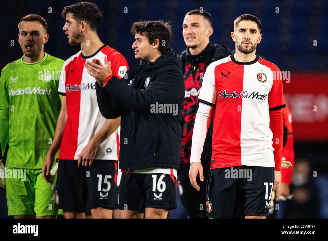 Rotterdam - Luka Ivanusec of Feyenoord during the sixteenth round of ...