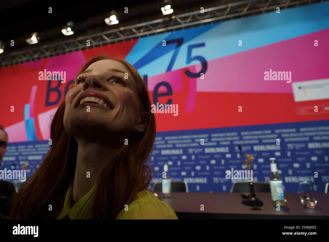 Rupert Friend, Jessica Chastain, Michel Franco, Isaac Hernandez attends ...