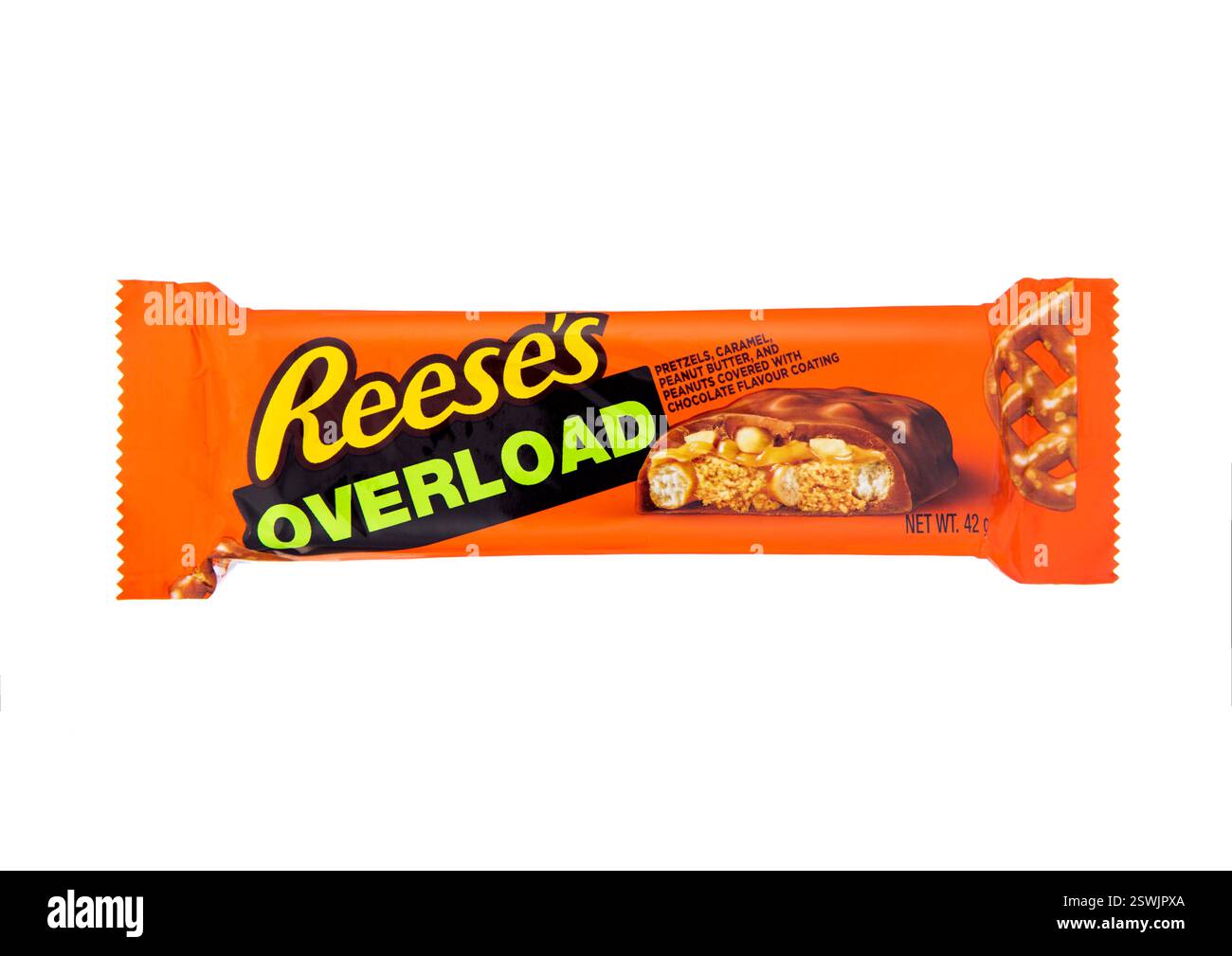 LONDON, UK - NOVEMBER 15, 2024: Reese's peanut butter overload snack ...