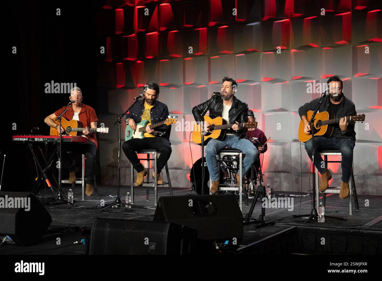 Trevor Rosen, from left, Geoff Sprung, Matthew Ramsey, and Brad Tursi ...