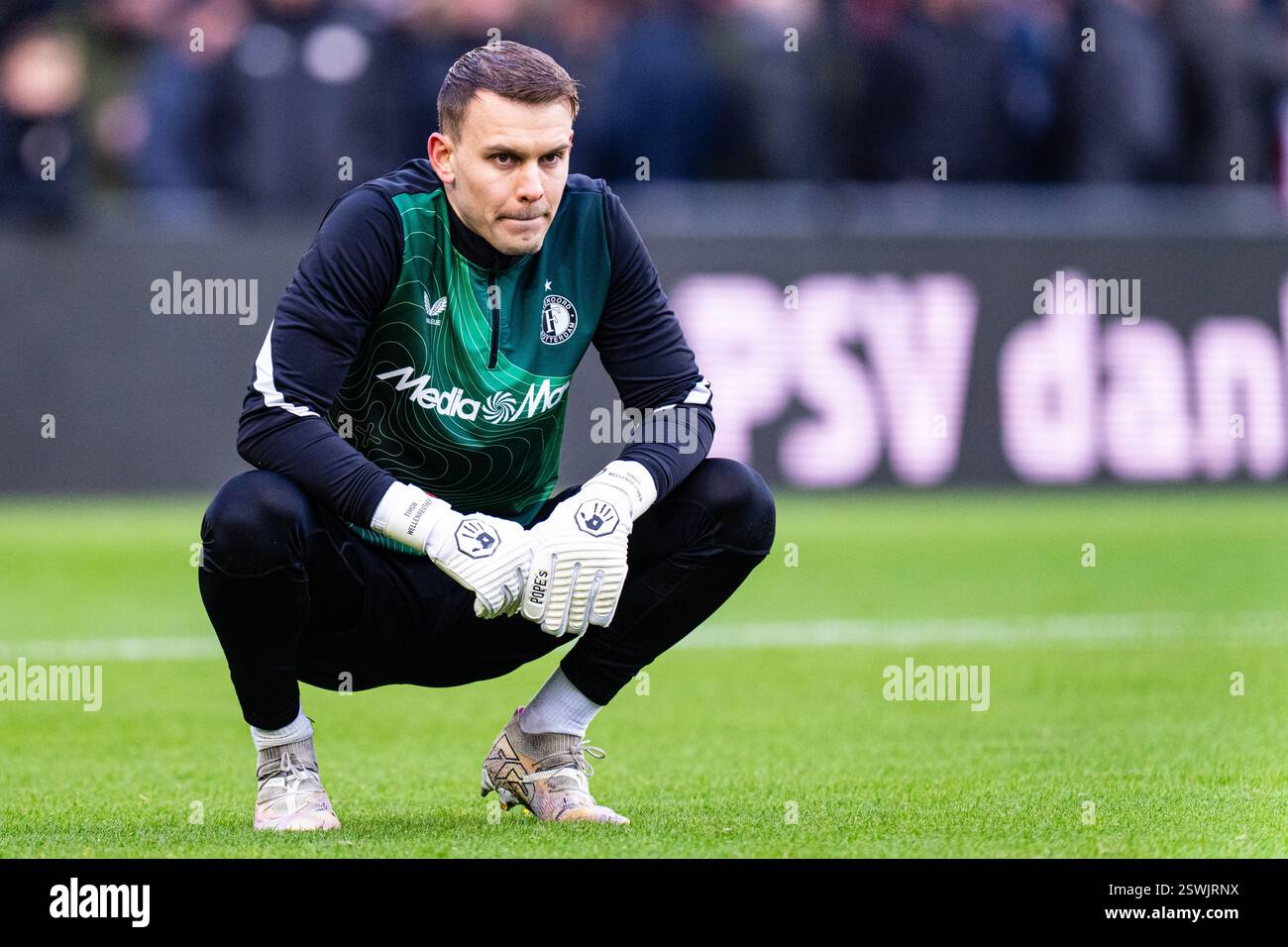 Eindhoven - Goalkeeper Timon Wellenreuther of Feyenoord during the ...