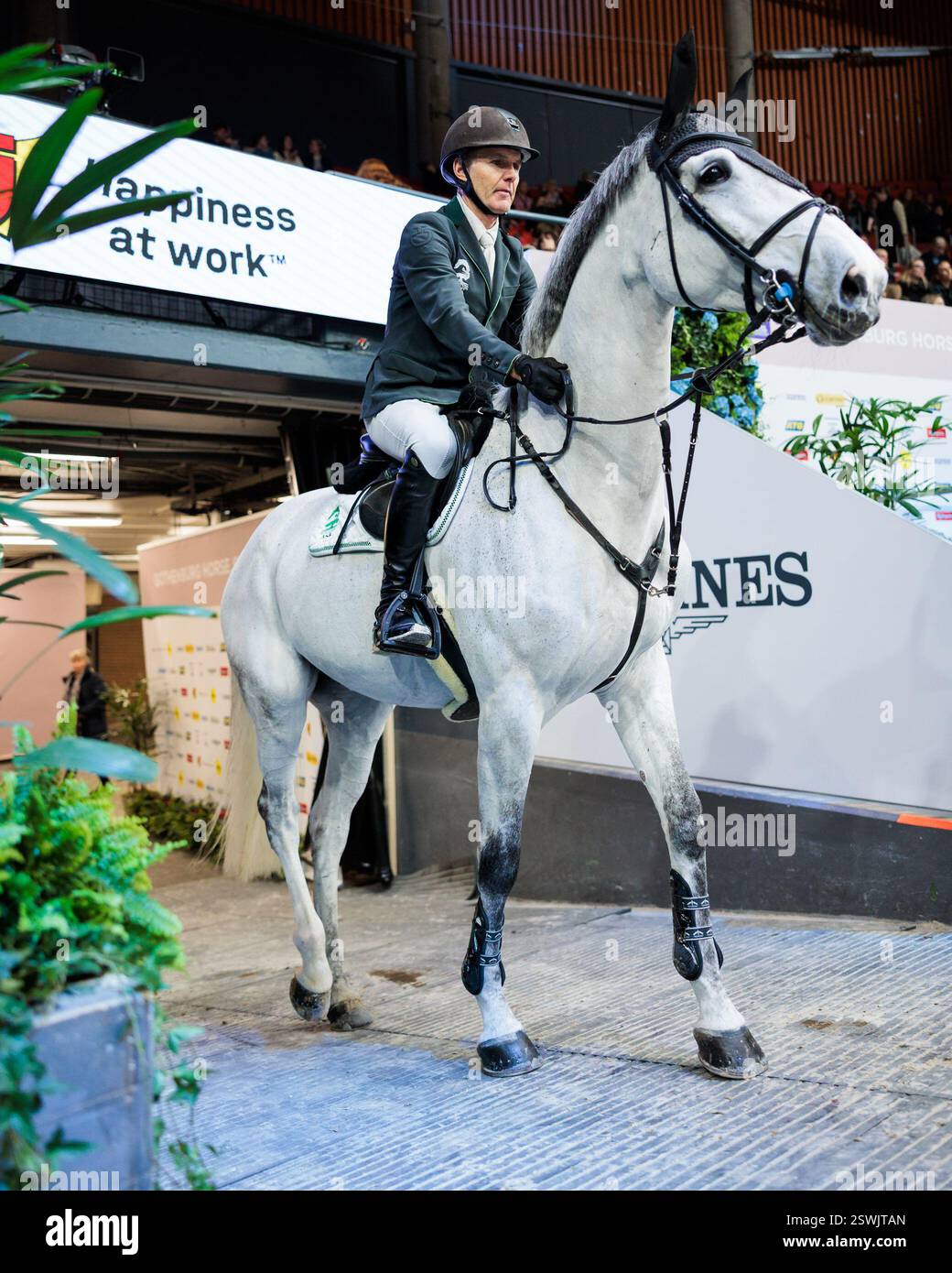 Soren Moeller Rohde of Denmark with Grace ASK during the Prize of AJ ...
