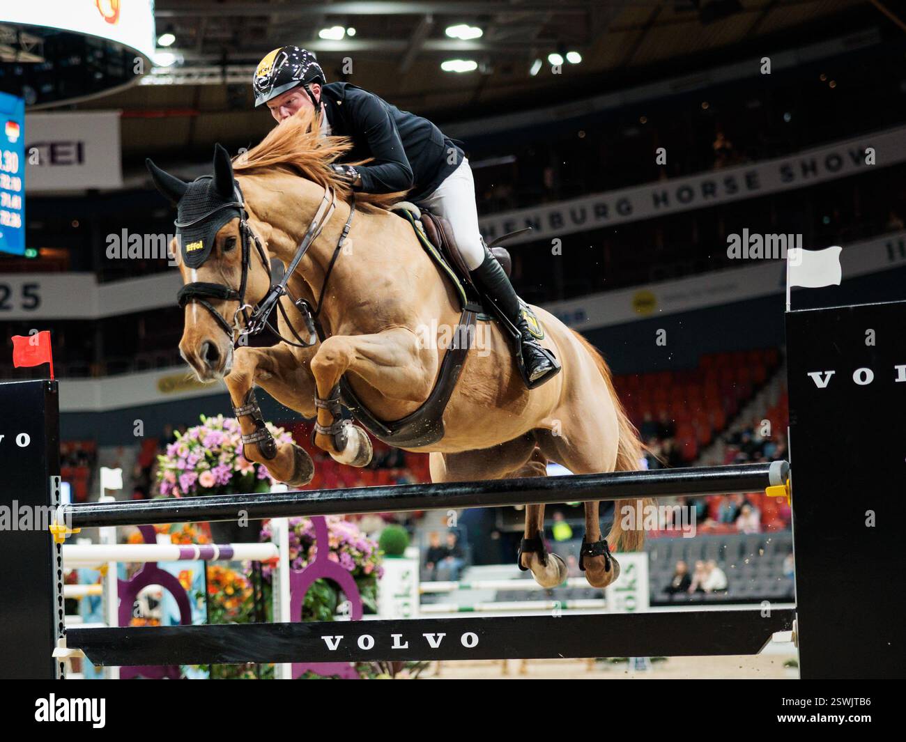 Philipp Schulze Topphoff of Germany with Carla Nrw during the Prize of ...