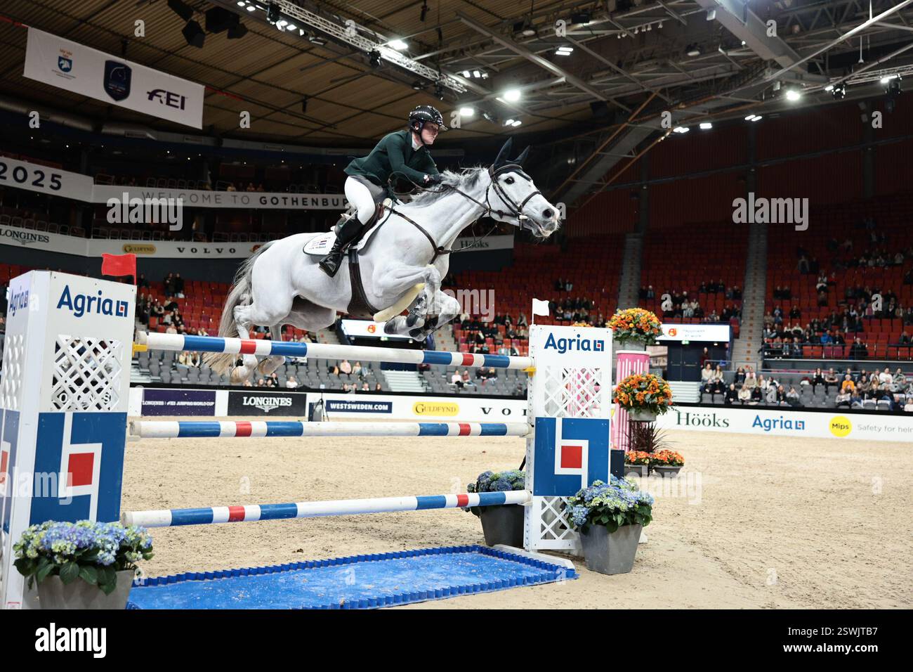 Hilary Scott of Australia with Clarima during the Prize of AJ Produkter ...
