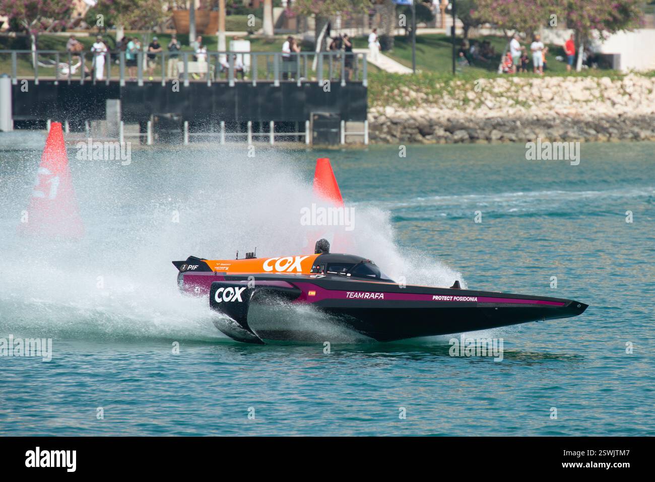 Team Rafa piloted by Cris Lazarraga compete during qualifying in the ...