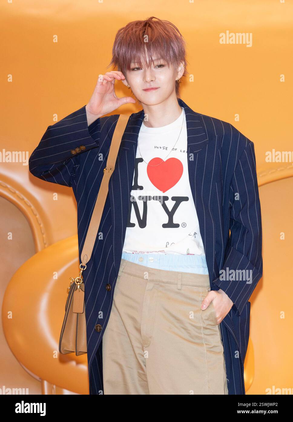 Seoul, South Korea. 21st Feb, 2025. South Korean singer Yoshi (origin ...