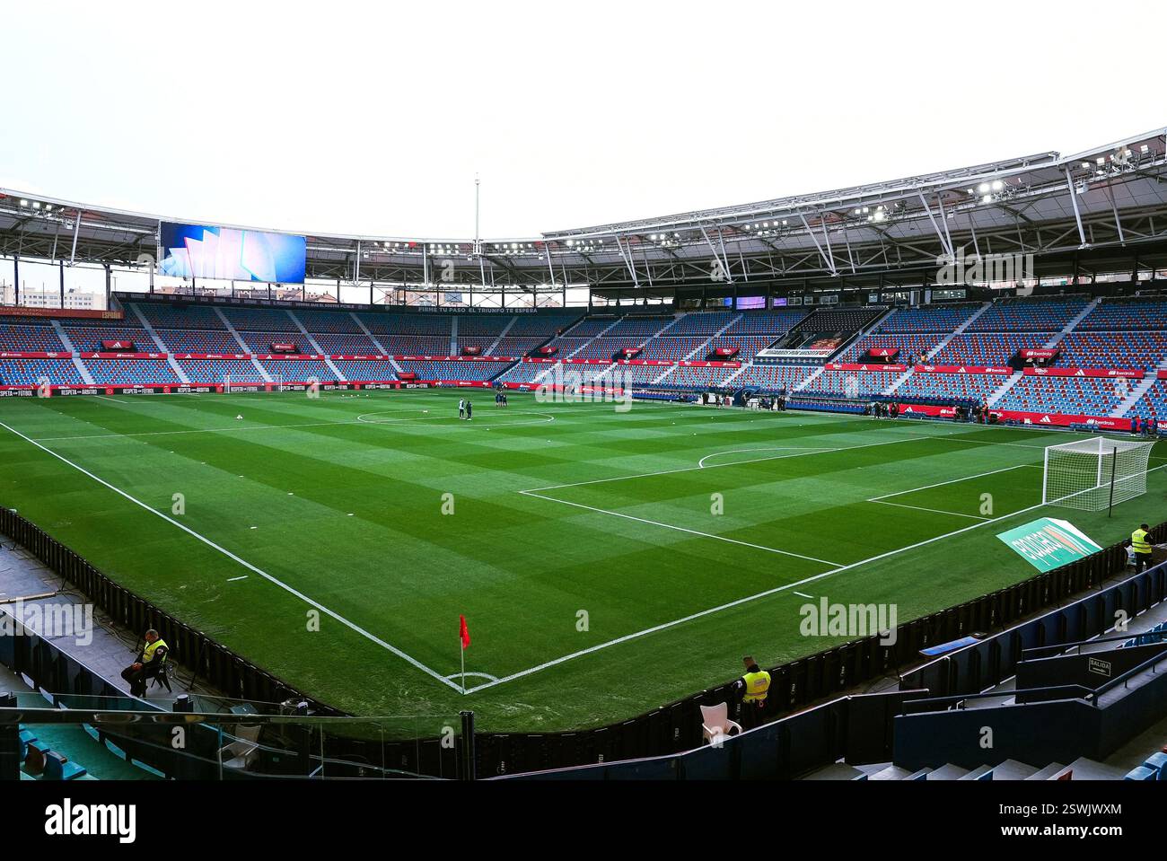 Valencia, Spain. 21st Feb, 2025. The stadium pictured before a soccer ...