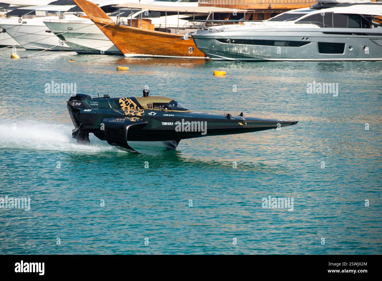 Team AlUla championed by LeBron James piloted by Catie Munnings compete ...