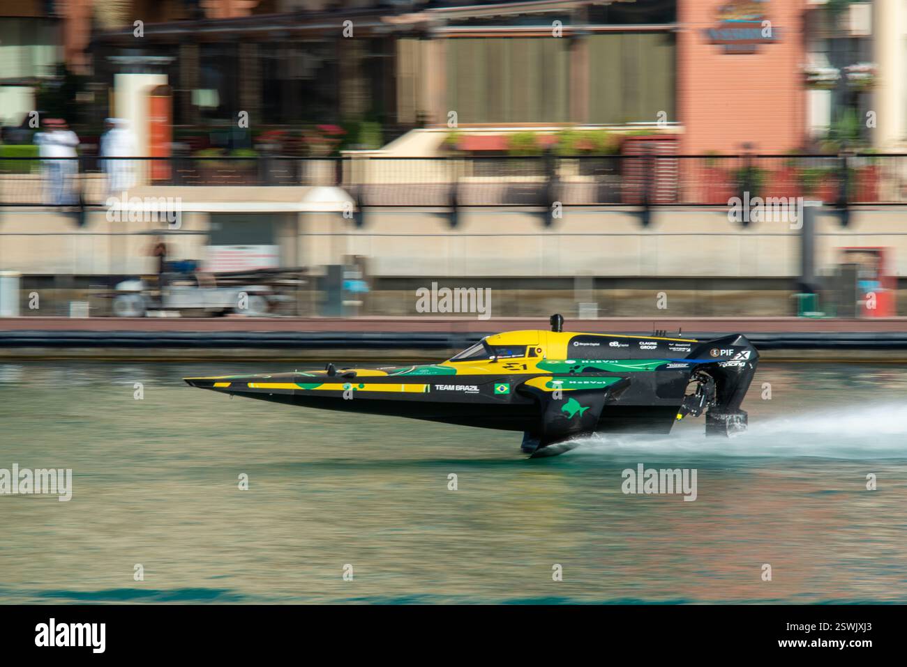 Team Brazil by Claure Group piloted by Timmy Hansen compete during ...