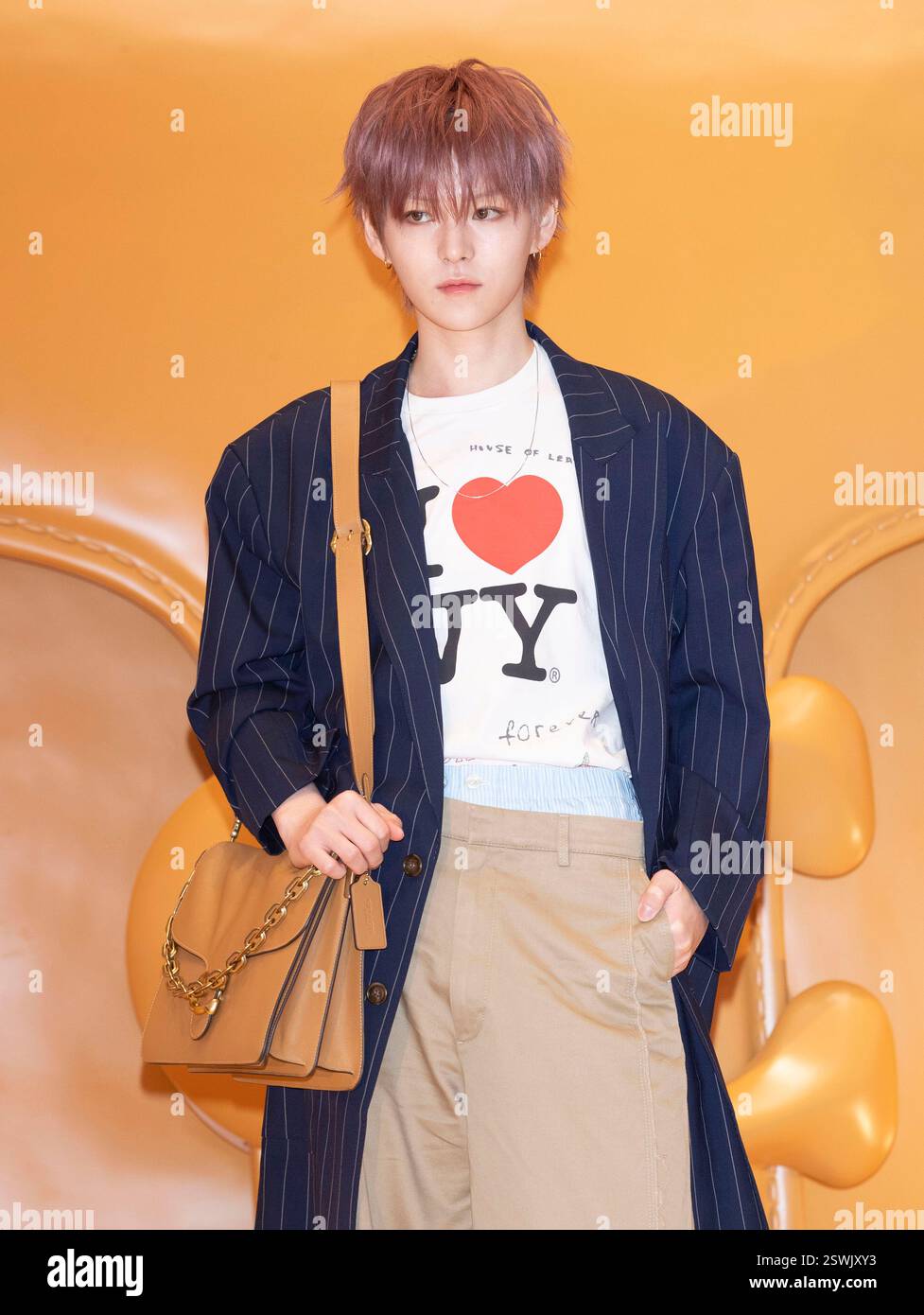 21 Feb 2025 - Seoul South Korea: South Korean singer Yoshi (origin name ...