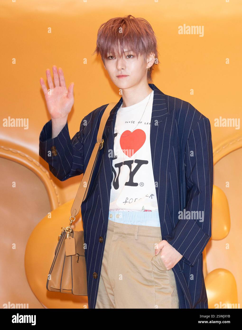 21 Feb 2025 - Seoul South Korea: South Korean singer Yoshi (origin name ...