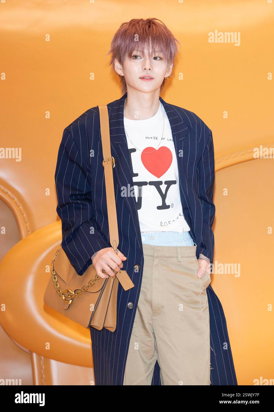 21 Feb 2025 - Seoul South Korea: South Korean singer Yoshi (origin name ...