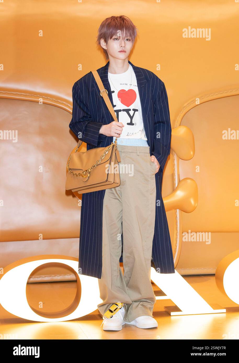 21 Feb 2025 - Seoul South Korea: South Korean singer Yoshi (origin name ...