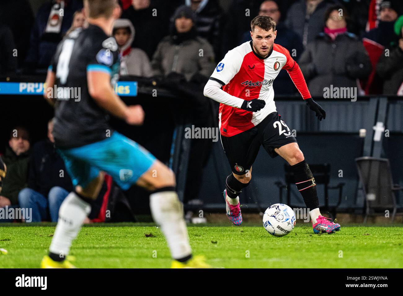 Rotterdam - Santiago Gimenez of Feyenoord during the sixteenth round of ...