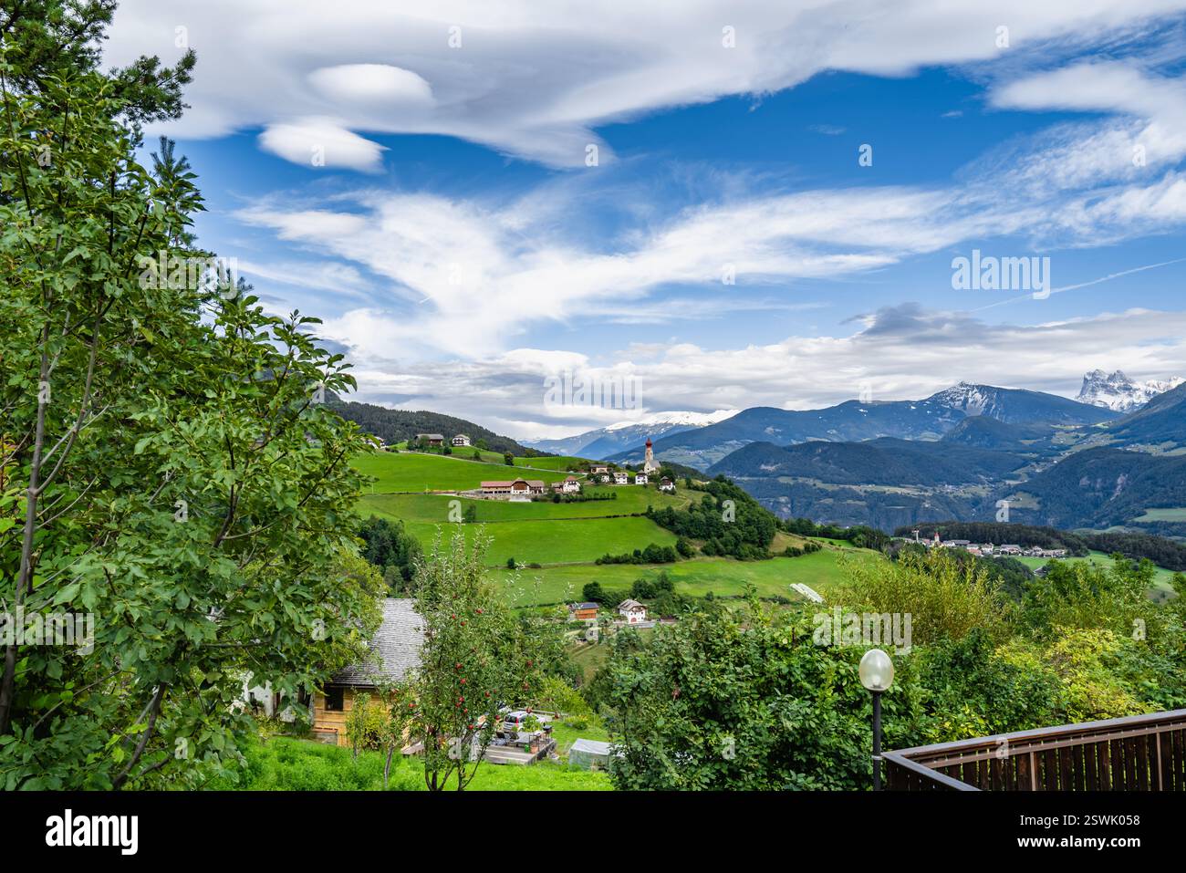 View overlooking the Dolomites rock formation Italy during 2024 Stock ...