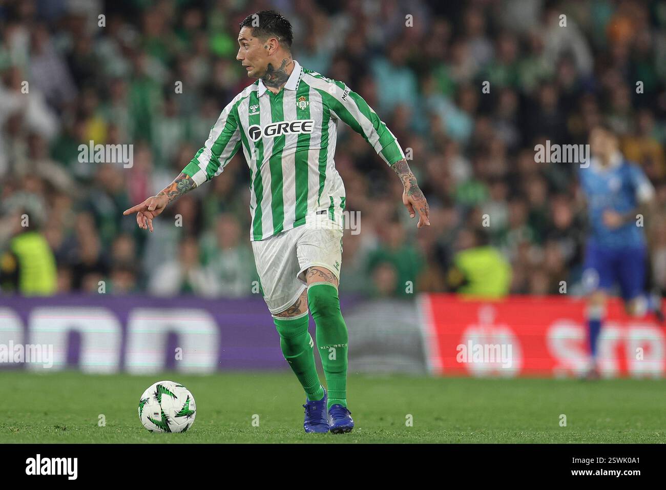 Chimy Avila of Real Betis during the UEFA Conference League ...
