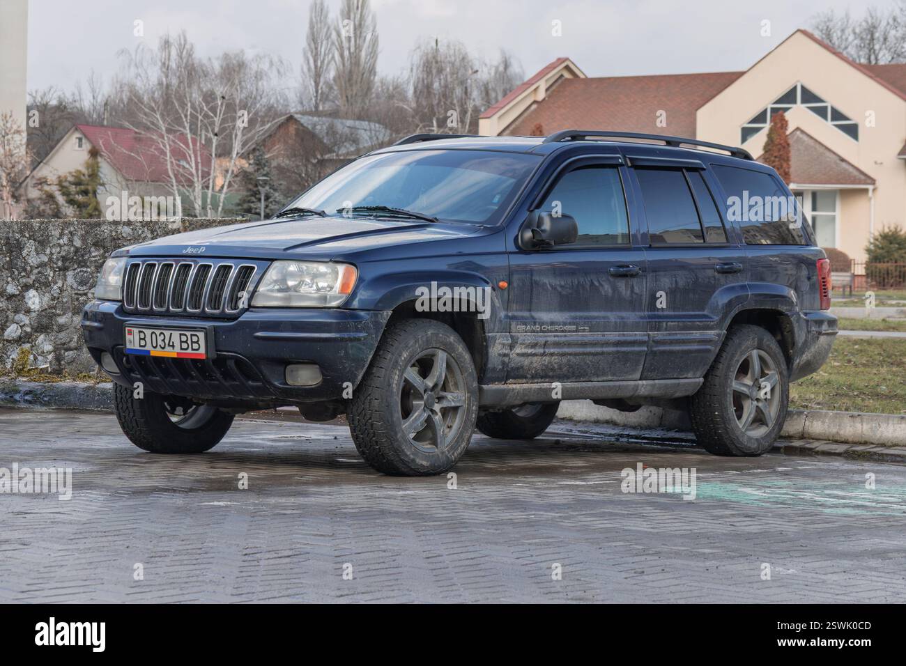Chisinau, Moldova-February 3, 2025: Jeep Grand Cherokee (WJ) Limited ...