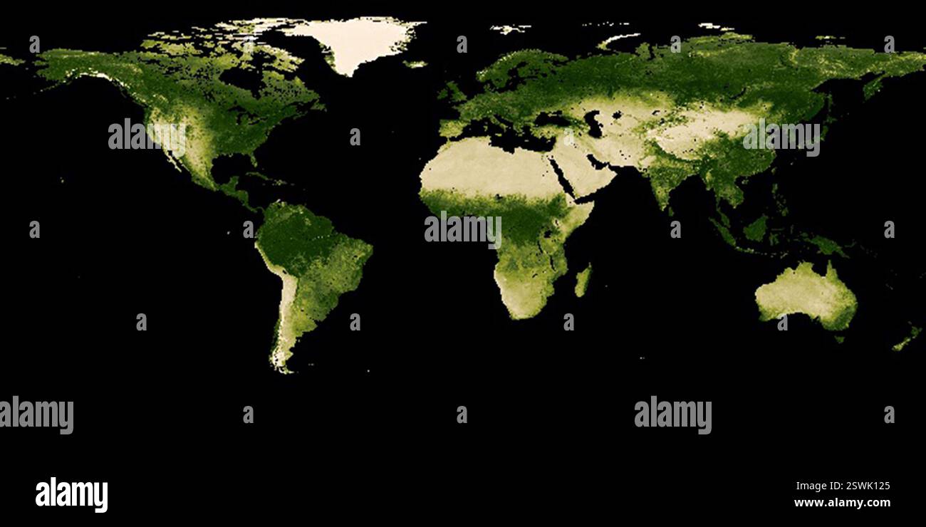 Vegetation index map hi-res stock photography and images - Alamy