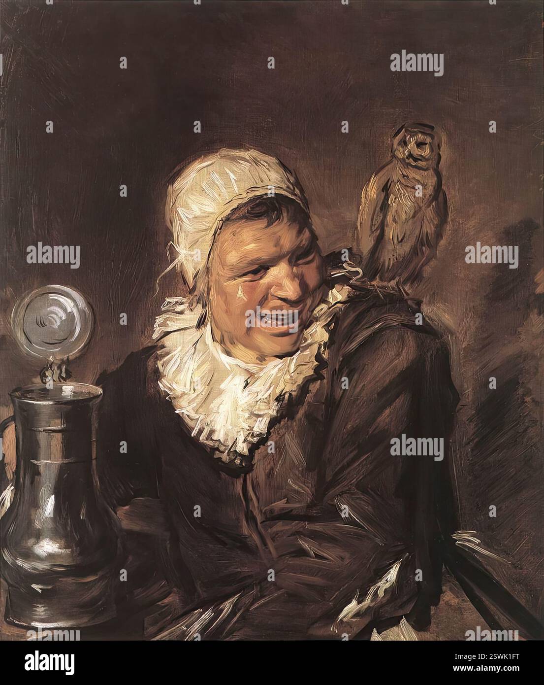 HALS, Frans (b. 1580, Antwerpen, d. 1666, Haarlem) Malle Babbe 1633-35 ...