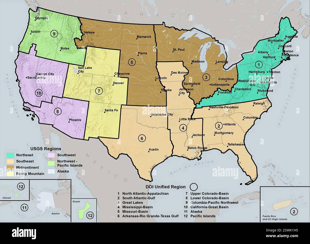 Northeast united states map hi-res stock photography and images - Alamy