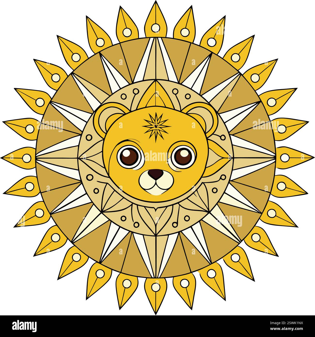 mandala, minimalist, and simple Stock Vector Image & Art - Alamy