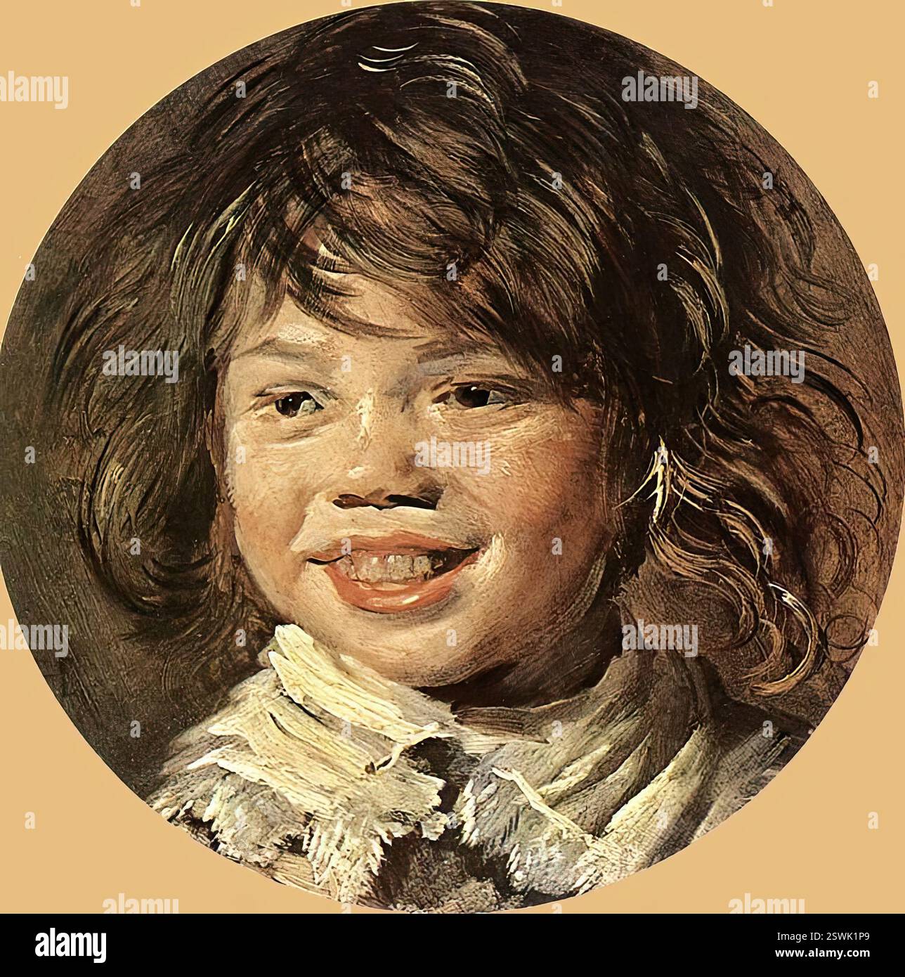 HALS, Frans (b. 1580, Antwerpen, d. 1666, Haarlem) Laughing Child 1620 ...