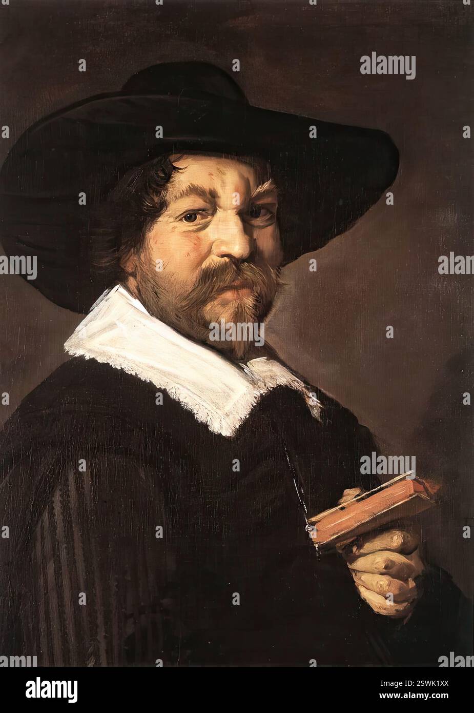 HALS, Frans (b. 1580, Antwerpen, d. 1666, Haarlem) Portrait of a Man ...