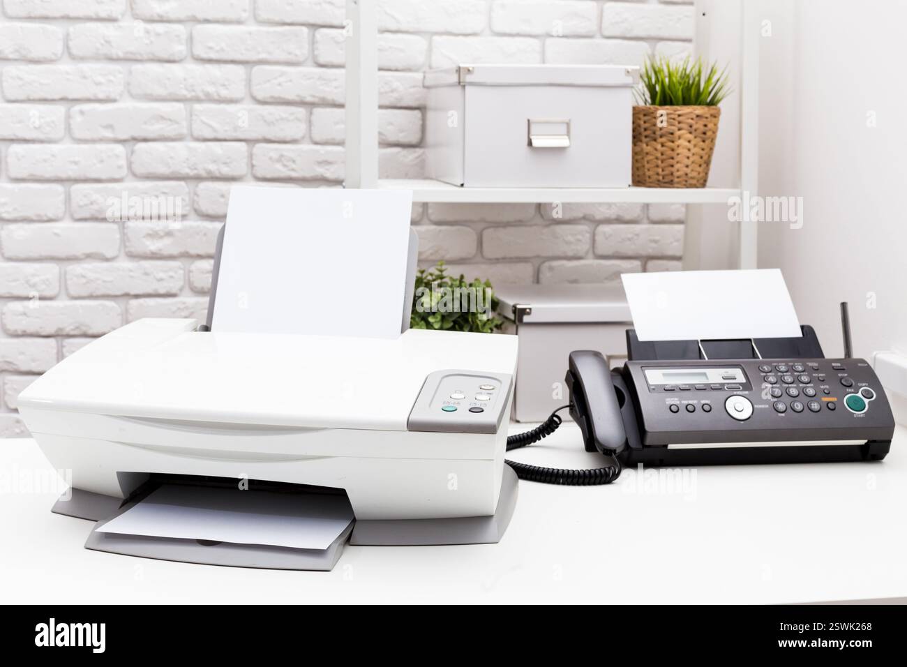 Modern multifunction printer machine hi-res stock photography and ...