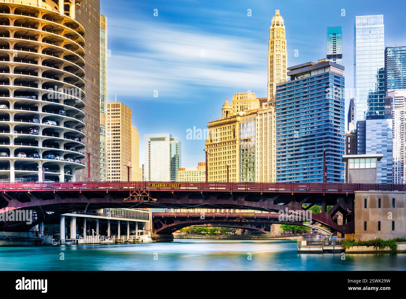 Chicago, Illinois skyline Stock Photo - Alamy