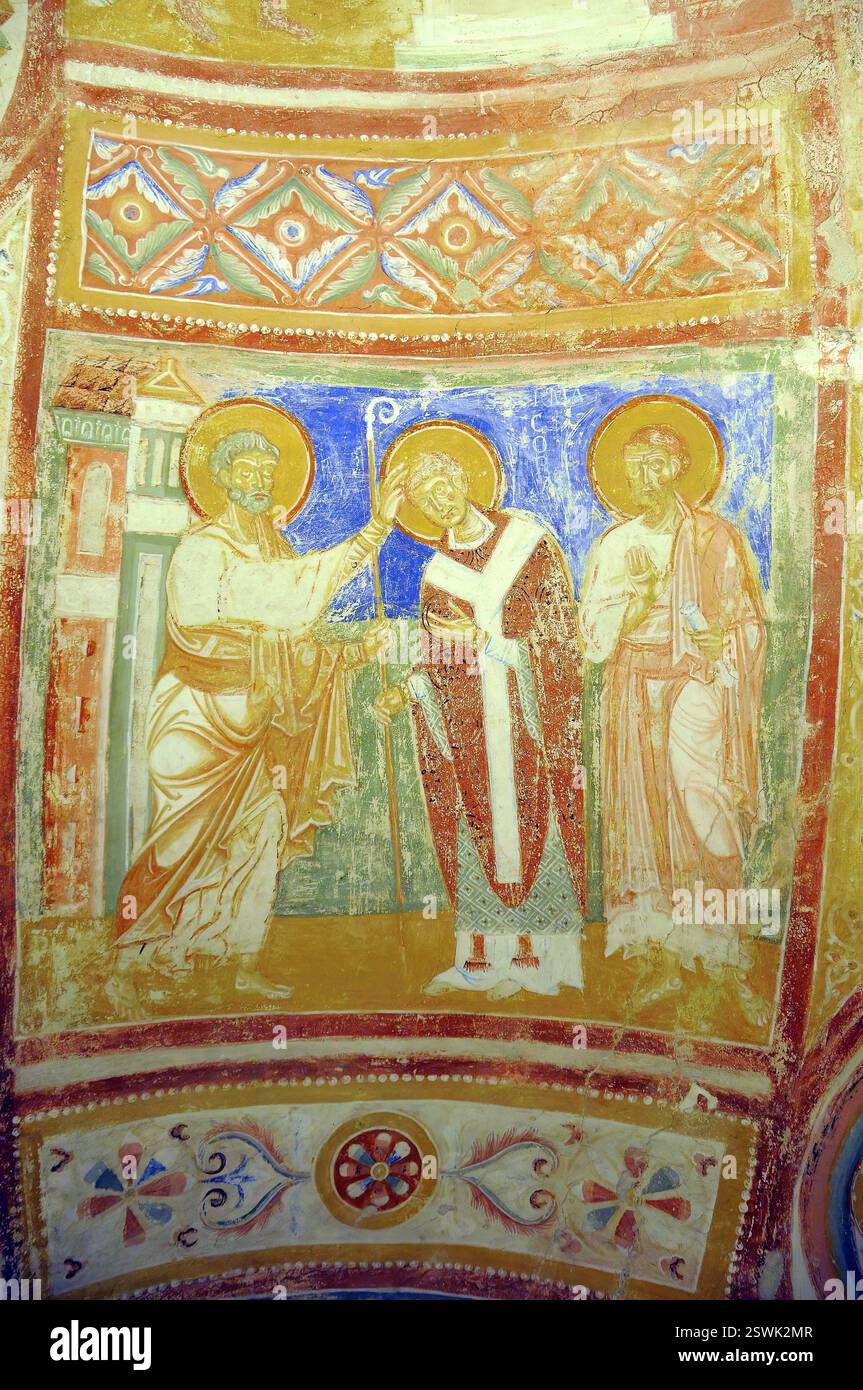 Cripta degli affreschi, Crypt of the frescoes, Basilica di Santa Maria Assunta, Basilica ...