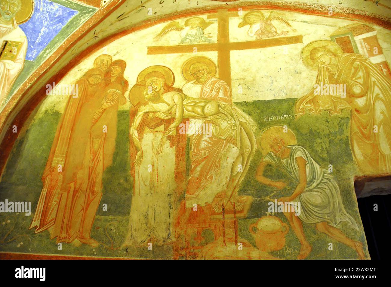 Cripta degli affreschi, Crypt of the frescoes, Basilica di Santa Maria Assunta, Basilica ...