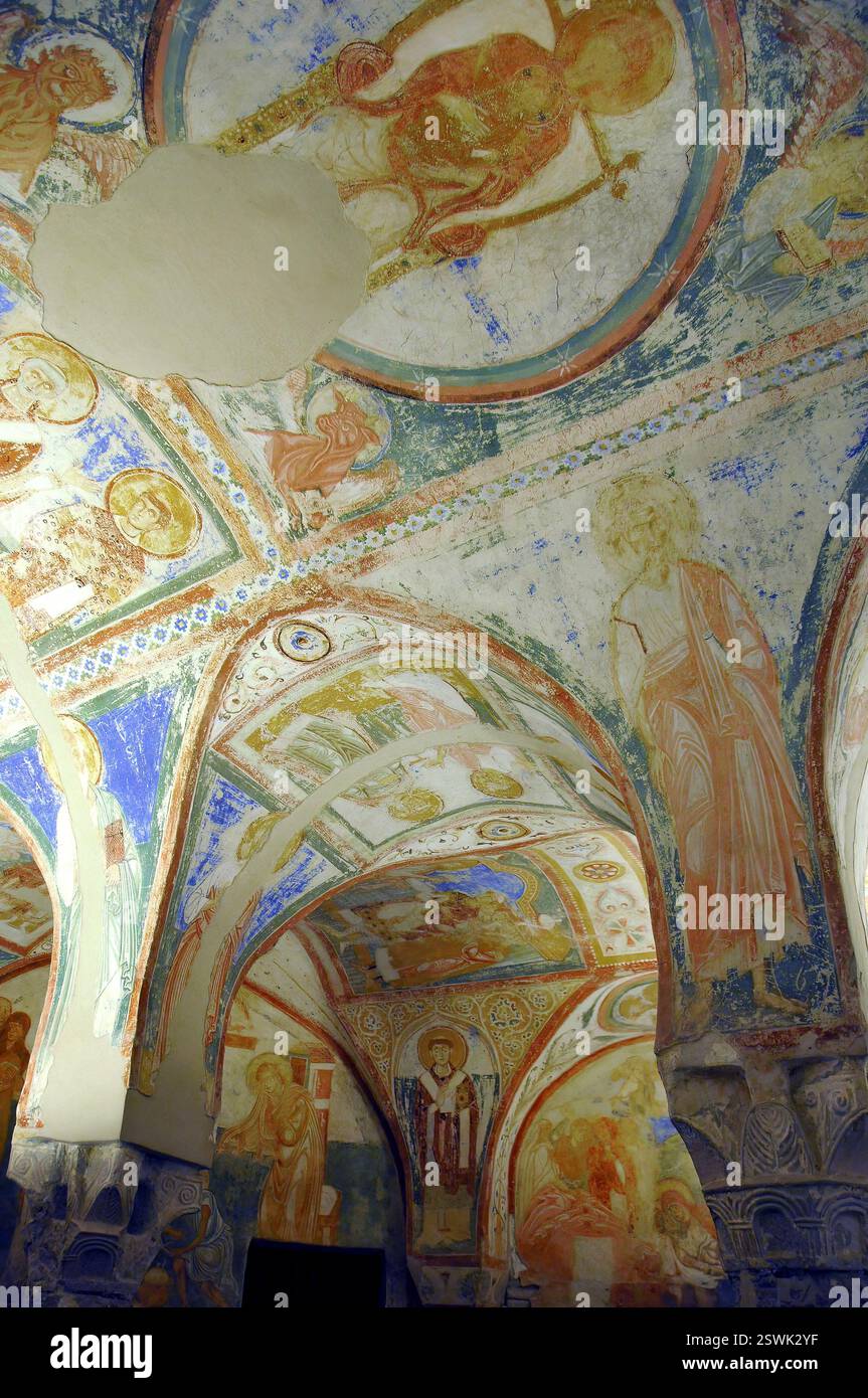 Cripta degli affreschi, Crypt of the frescoes, Basilica di Santa Maria Assunta, Basilica ...