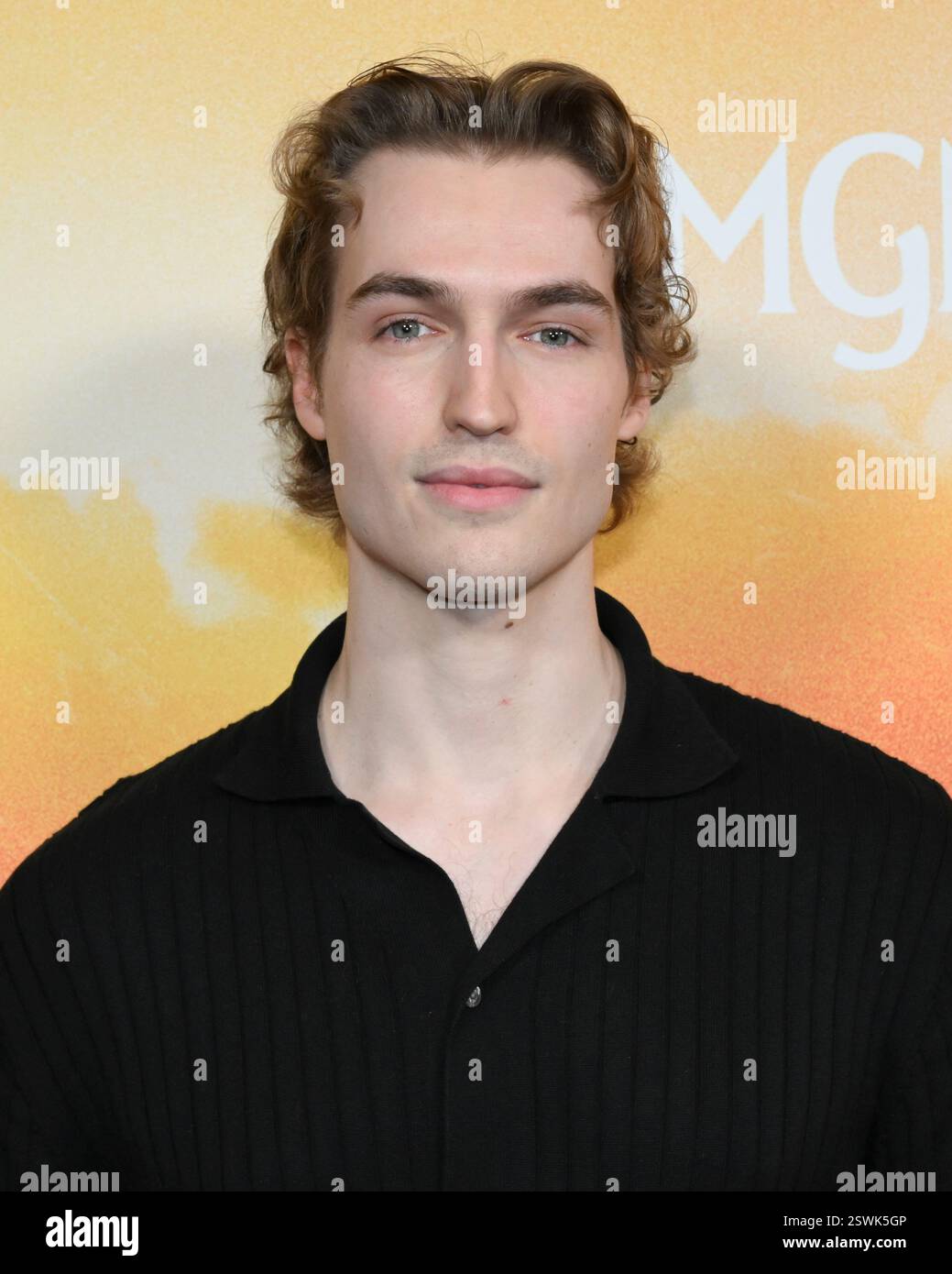 January 20, 2025, Culver City, California, USA: Trevor Stines attends ...