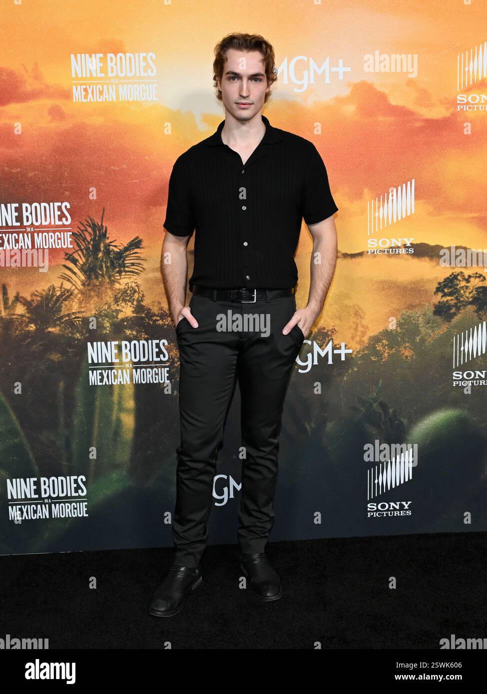 January 20, 2025, Culver City, California, USA: Trevor Stines attends ...