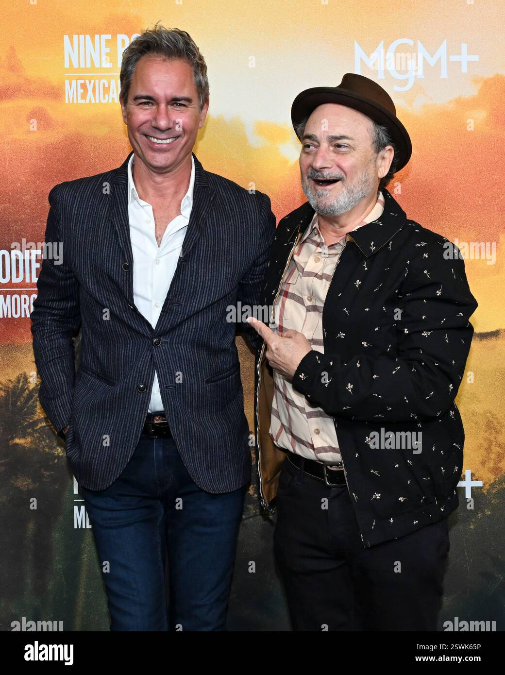 January 20, 2025, Culver City, California, USA: Eric McCormack and ...