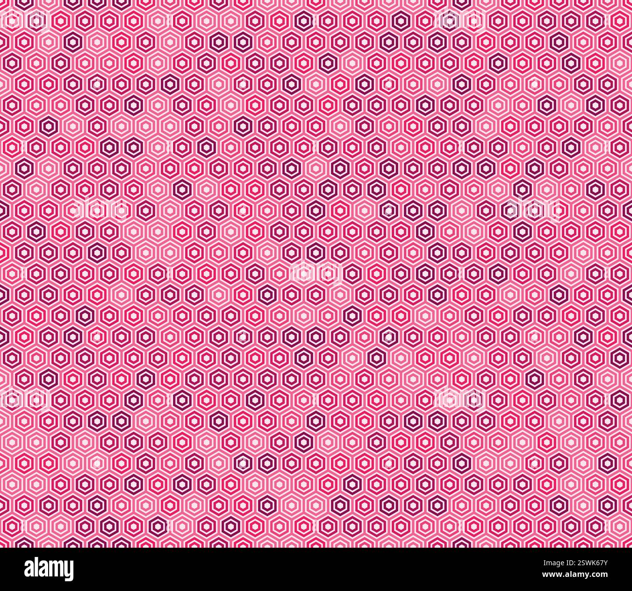 Hexagon background design. Plain hexagon frames. Pink color tones ...