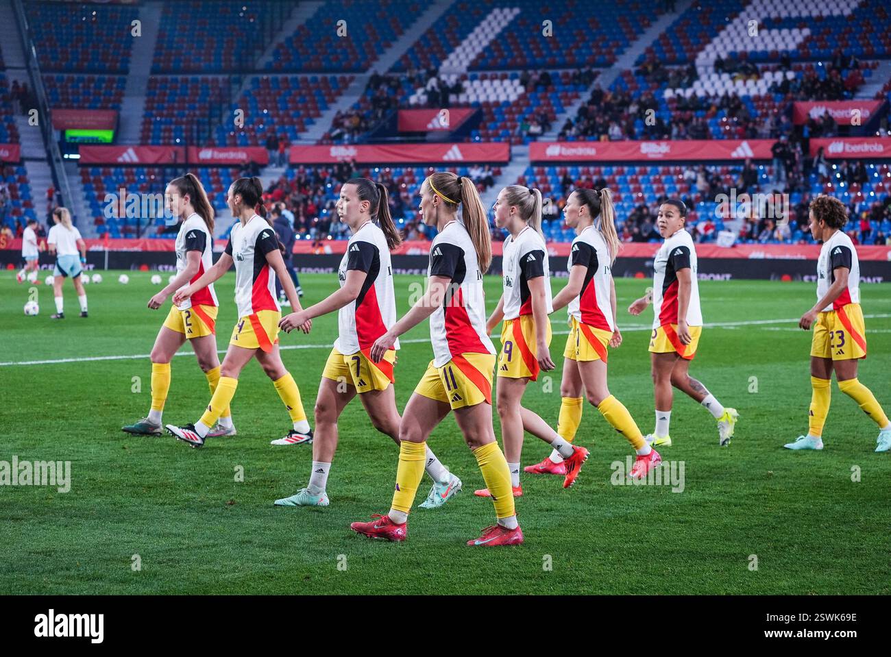 Valencia, Spain. 21st Feb, 2025. Belgium's Janice Cayman pictured ...