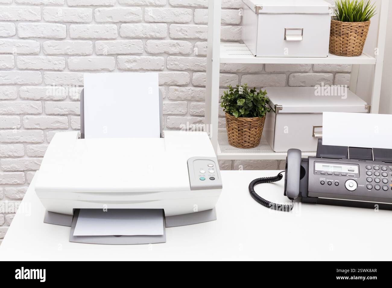 Modern multifunction printer machine hi-res stock photography and ...