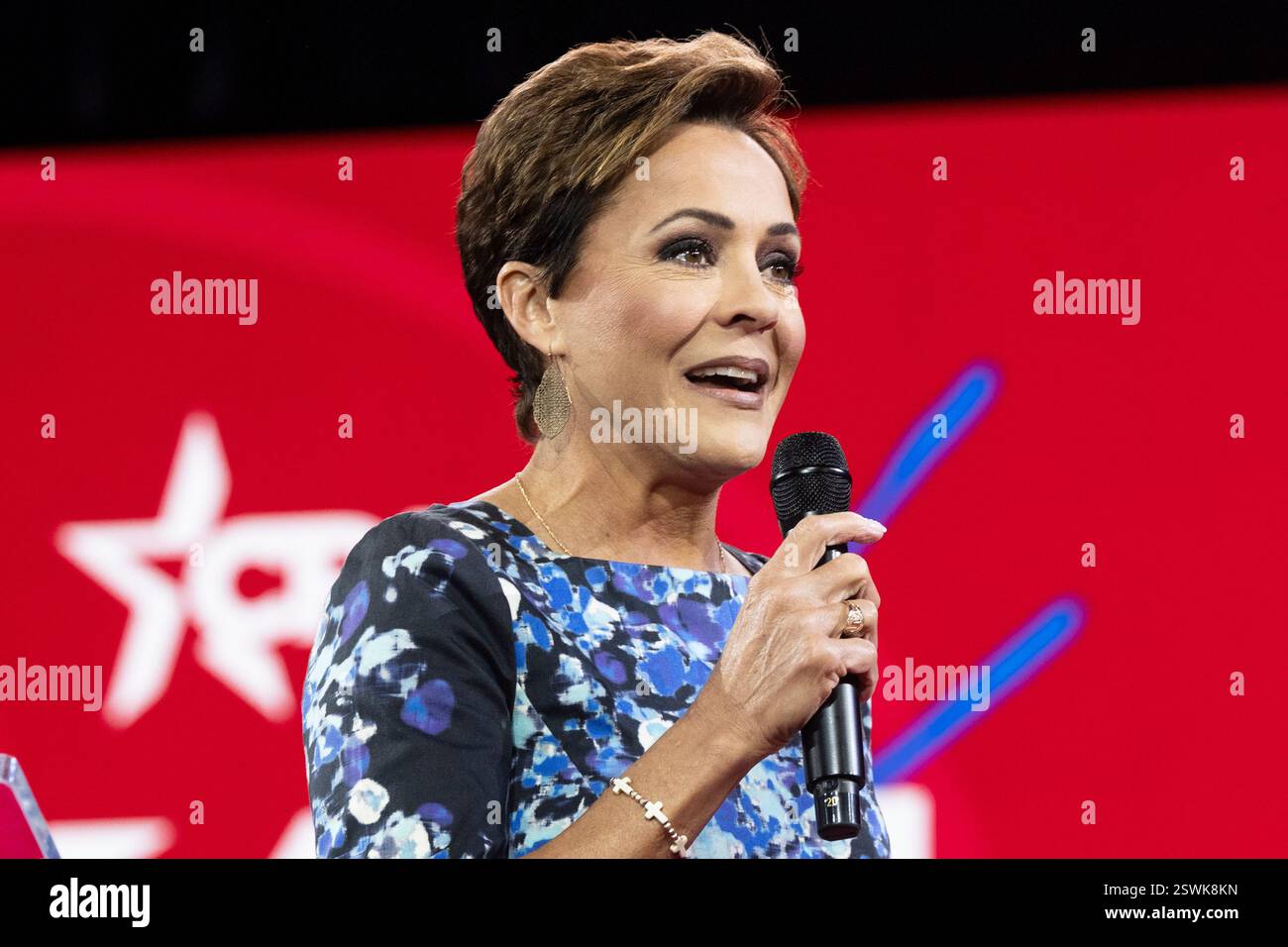 National Harbor, MD, February 21, 2025: Kari Lake speaks during 2025 ...