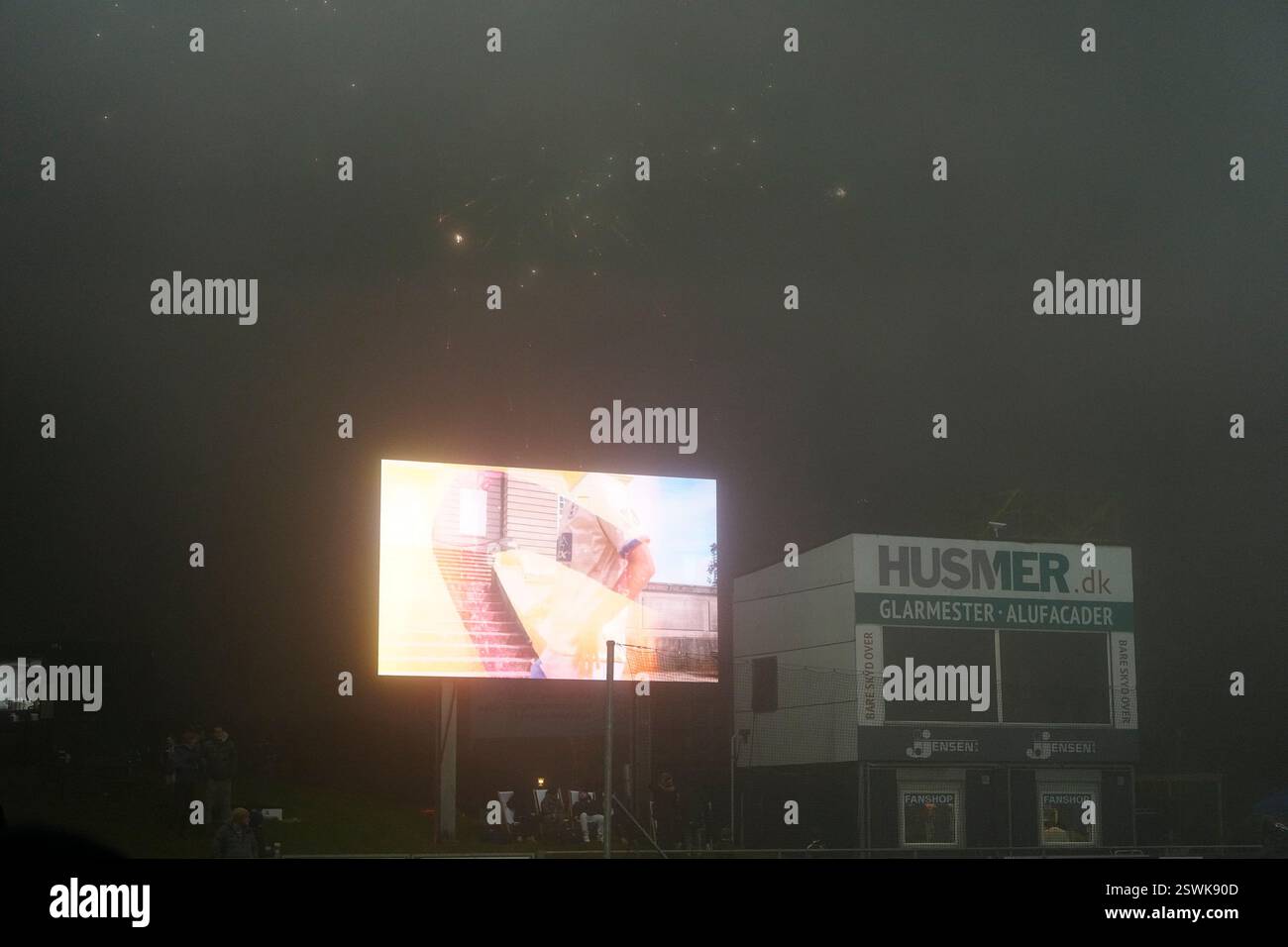 Lyngby, Denmark. 21st Feb, 2025. 3F Superliga-kampen mellem Lyngby ...