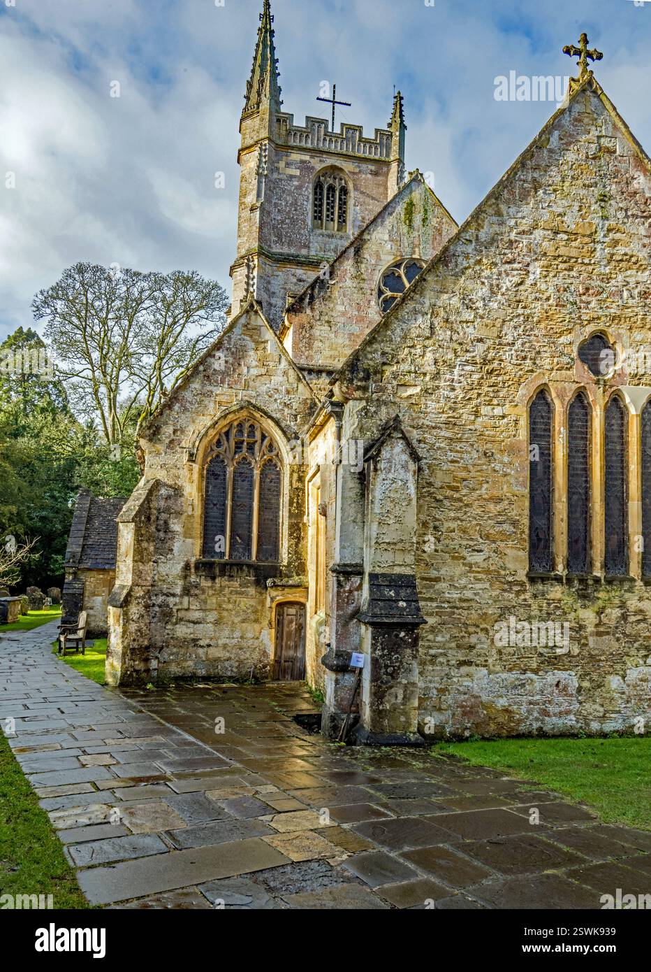 St Andrews Church, Castle Combe, Wiltshire. UK Stock Photo - Alamy