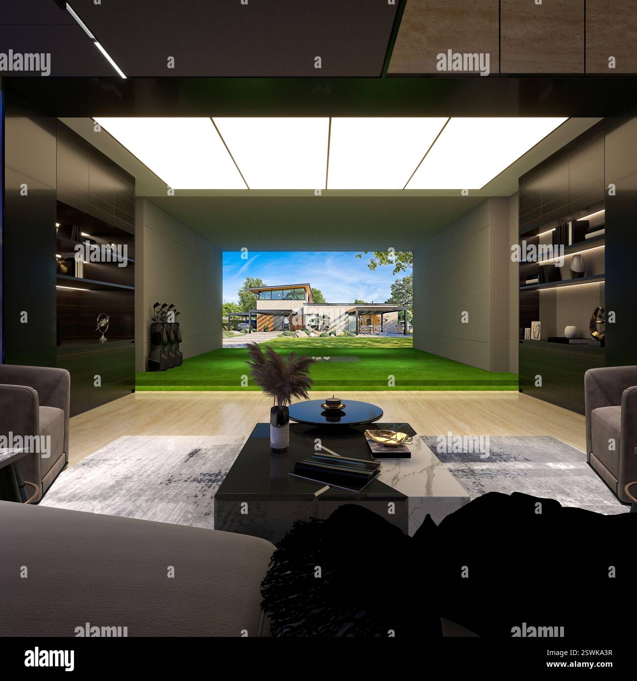 Club house indoor design hi-res stock photography and images - Alamy