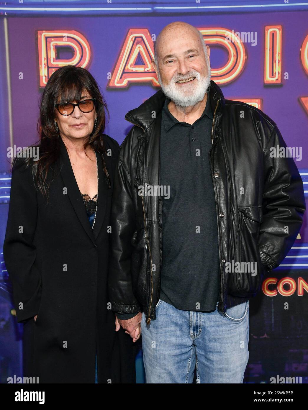 Rob Reiner, right, and wife Michele Singer Reiner attend the SNL50: The ...
